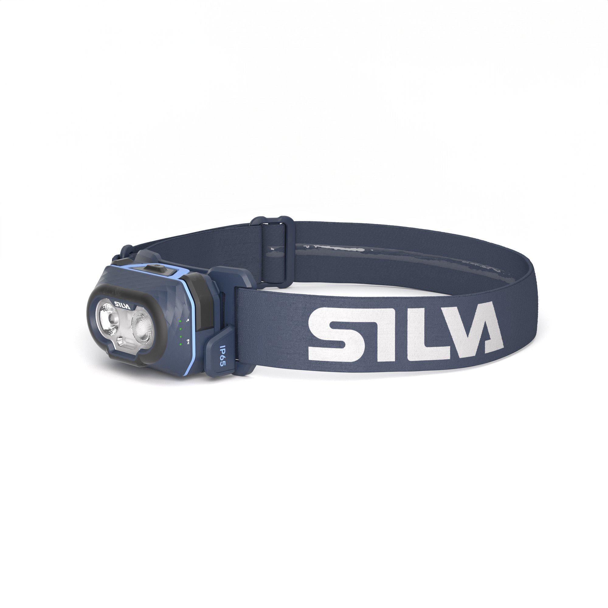 Discover Water-Resistant Headlamp | 500 Lumen | Blue | Silva